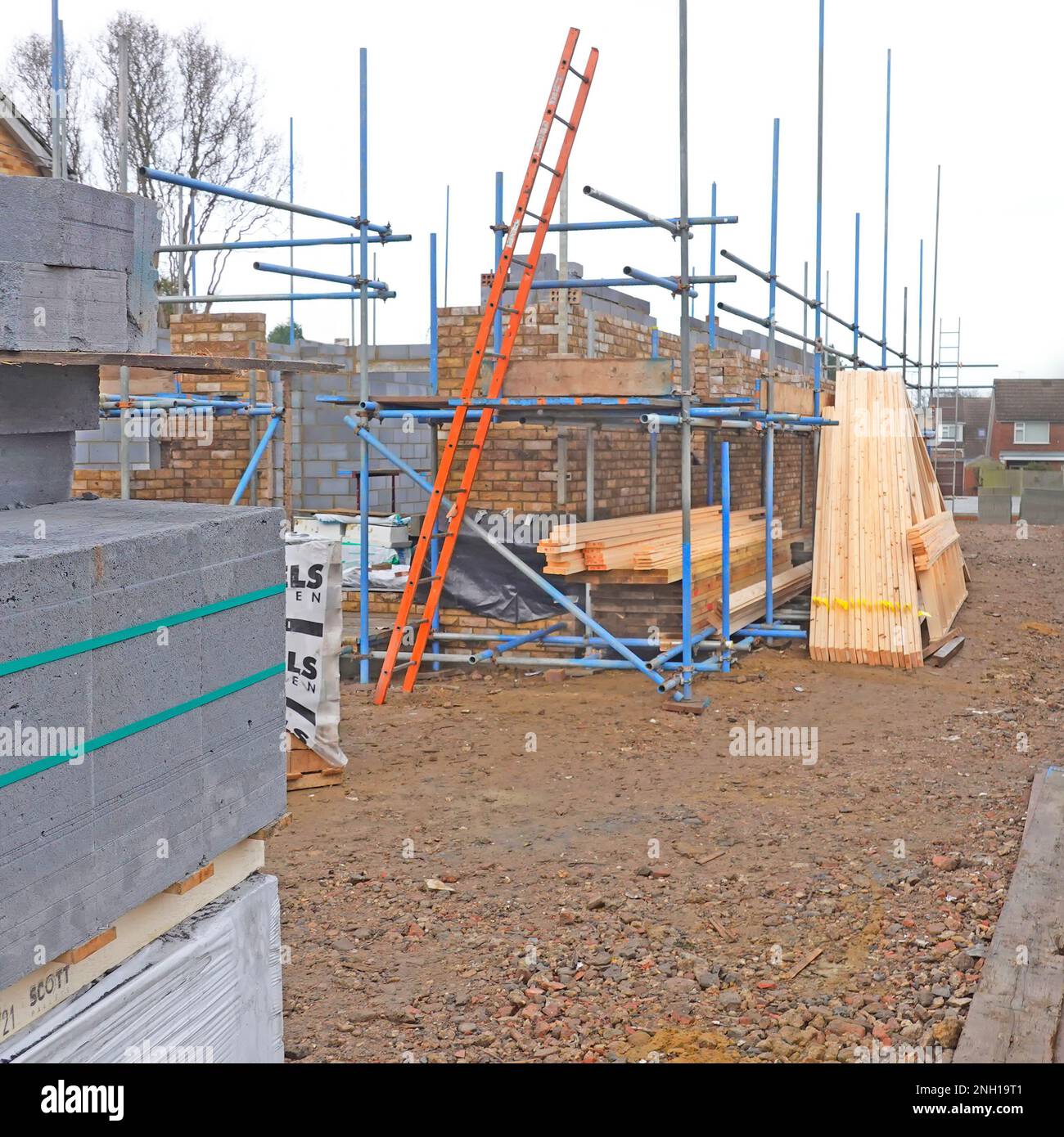 Roof trusses factory prefabricated & chemically treated off site now ...