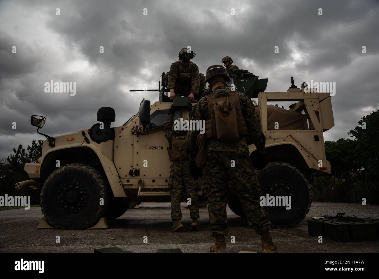 U.S. Marines with 3rd Transportation Battalion and Combat Logistics ...