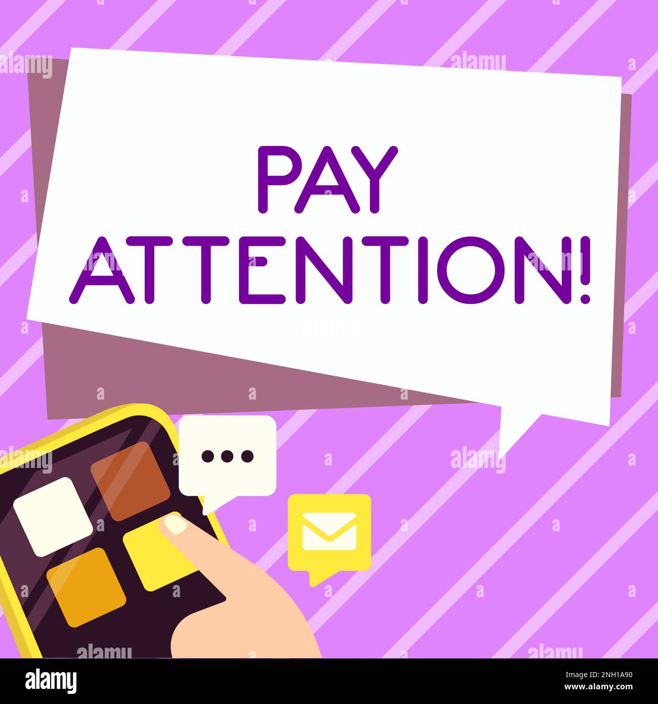 Sign displaying Pay Attention, Business concept take notice of someone ... Sign displaying Pay Attention, Business concept take notice of someone ...