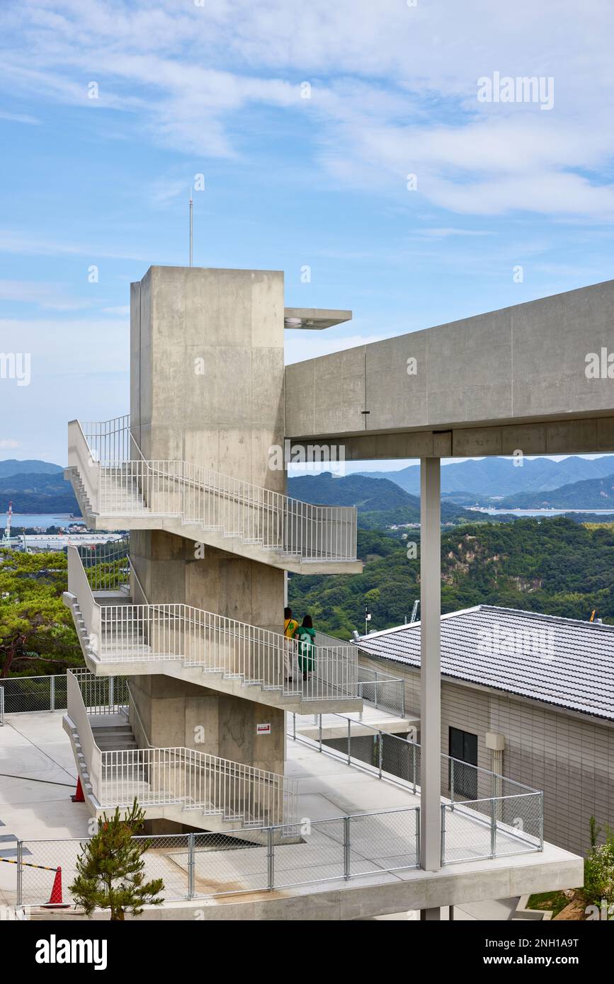 Senkoji Park Observatory (千光寺頂上展望台), designed by Aoki & Shinagawa ...