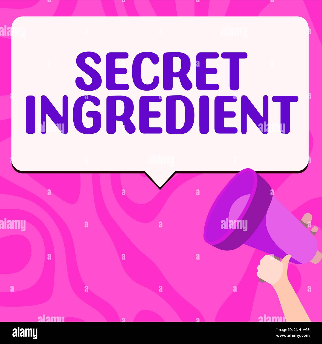 Writing displaying text Secret Ingredient, Internet Concept special ...