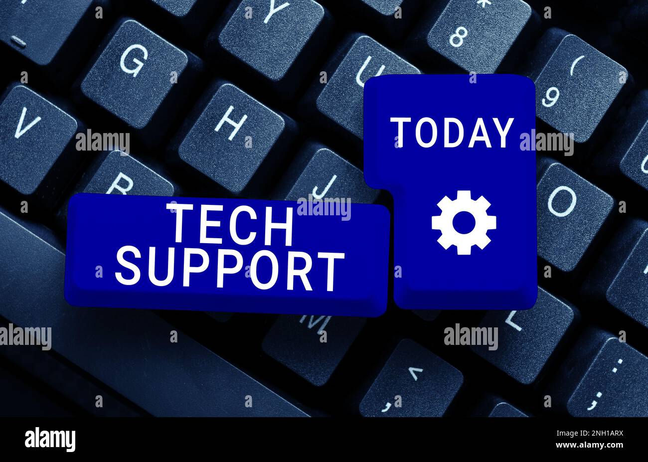 Inspiration showing sign Tech Support, Internet Concept Assisting ...