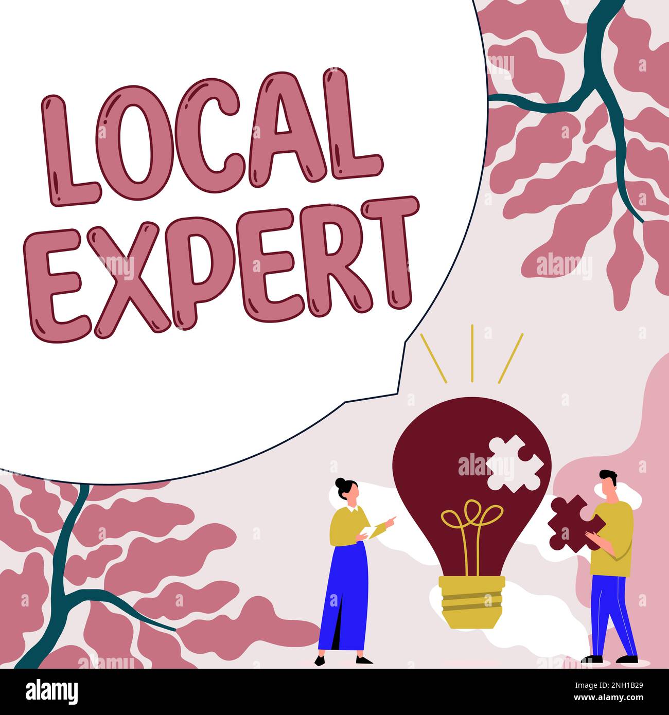 Writing displaying text Local Expert, Conceptual photo offers expertise ...