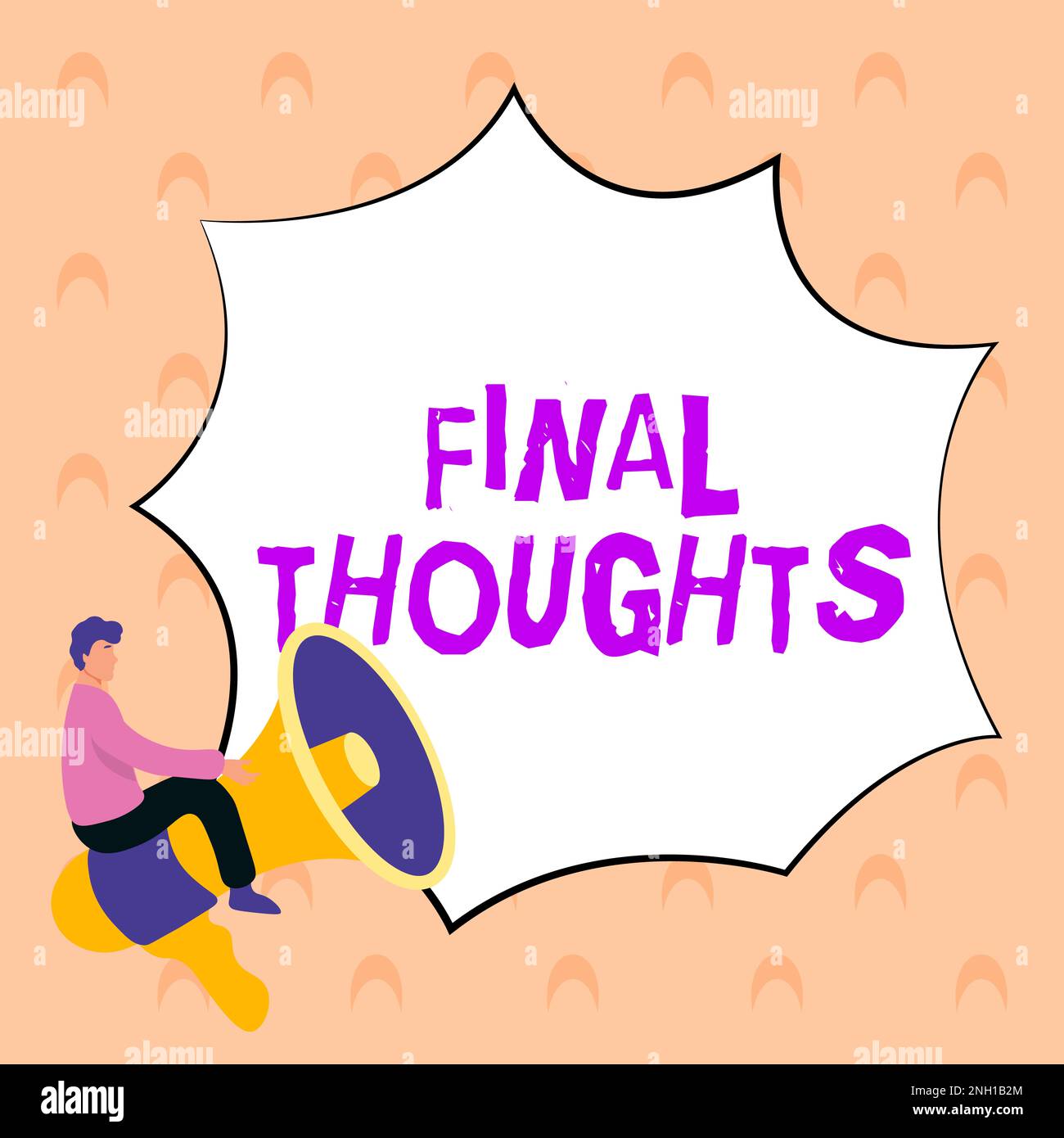 Writing displaying text Final Thoughts, Business concept Conclusion ...