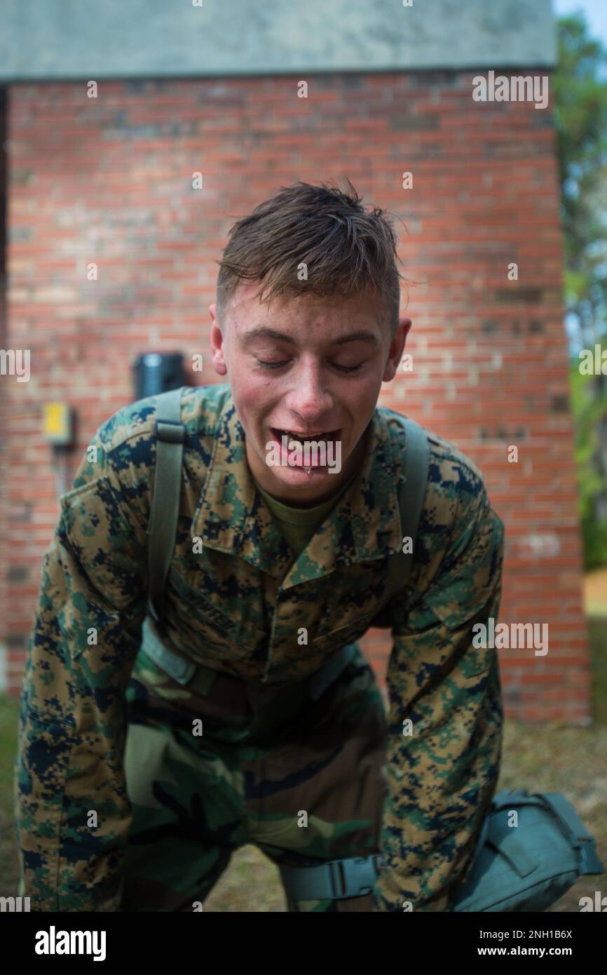 U.S. Marine Corps Pfc. Zachary Whited, an infantryman with 2nd ...