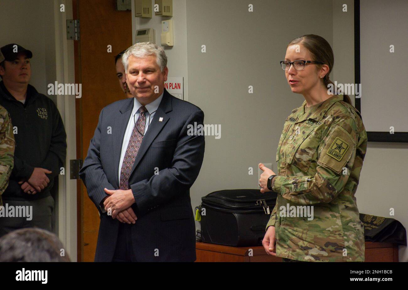 Mr. Steve Austin, the Assistant Chief of the Army Reserve, visits the ...