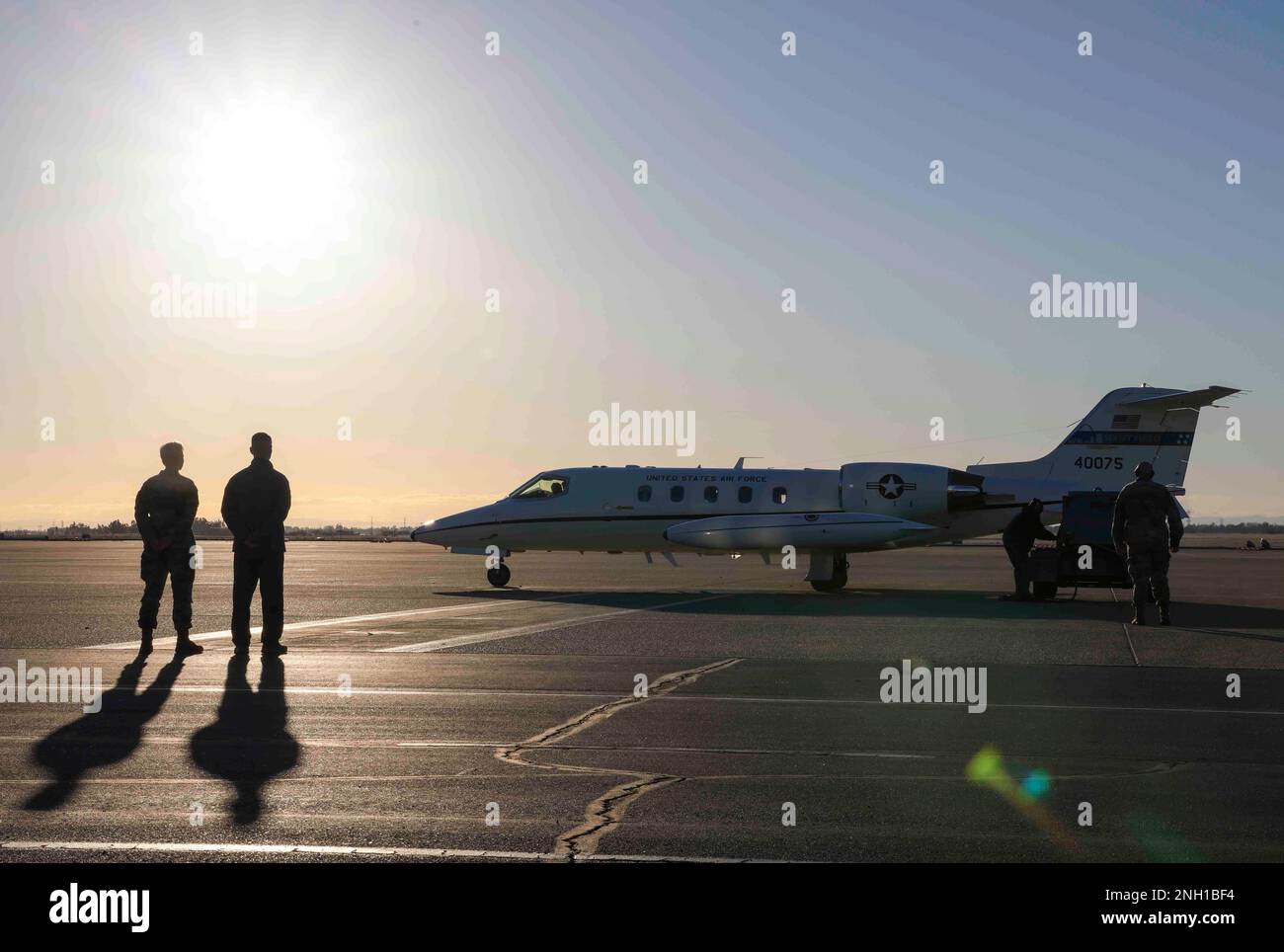 U.S. Air Force Col. Geoffrey Church, 9th Reconnaissance Wing commander ...
