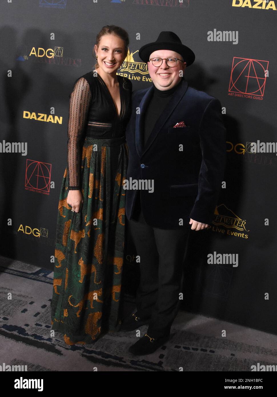 Los Angeles, California, USA 18th February 2023 (L-R) Meg Bell and ...