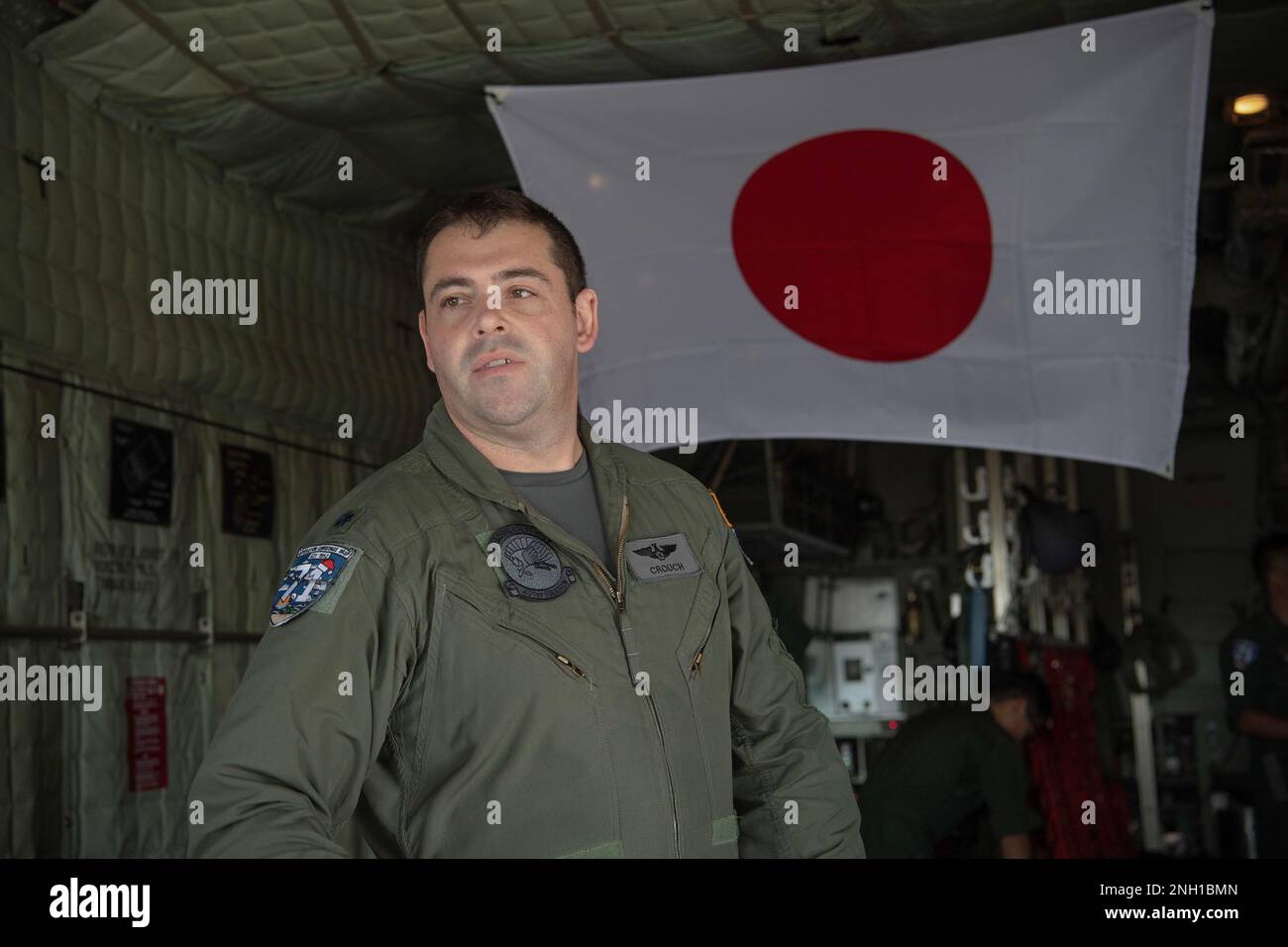 U.S. Air Force Lt. Col. Lucas Crouch, Japan Air Self-Defense Force ...