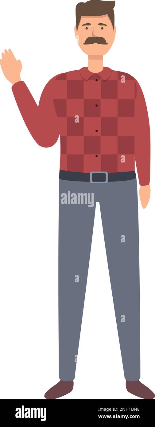 Modern trucker icon cartoon vector. Driver cap. Face cargo Stock Vector ...