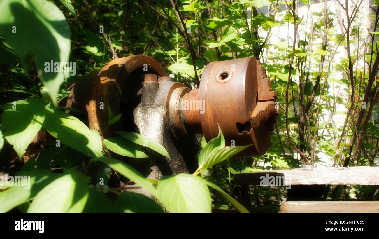 Alte drehbank hi-res stock photography and images - Alamy