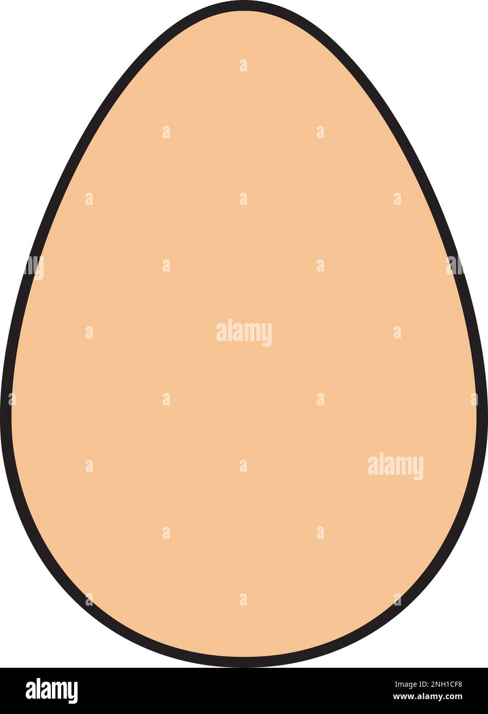 Egg color icon. Vector illustration Stock Vector Image & Art - Alamy