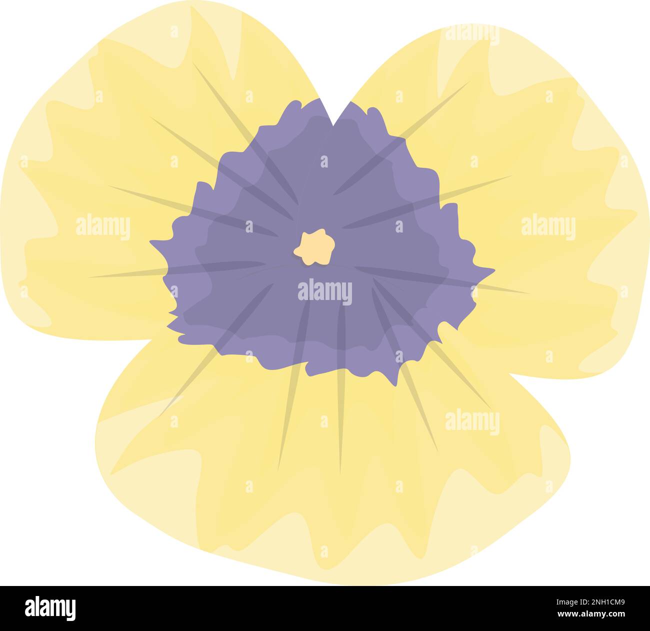 Wild flower icon cartoon vector. Floral pansy. Spring viola Stock ...