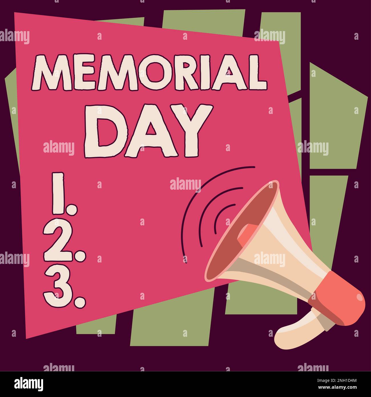 Inspiration showing sign Memorial Day, Business approach To honor and ...