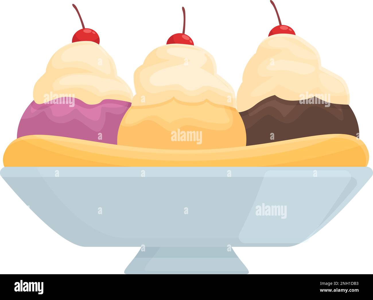 Sweet snack icon cartoon vector. Chocolate food. Cream sundae Stock ...