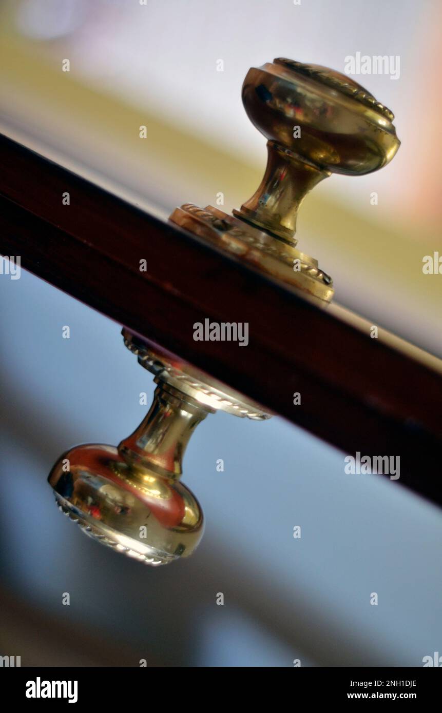 interior door knobs Stock Photo - Alamy