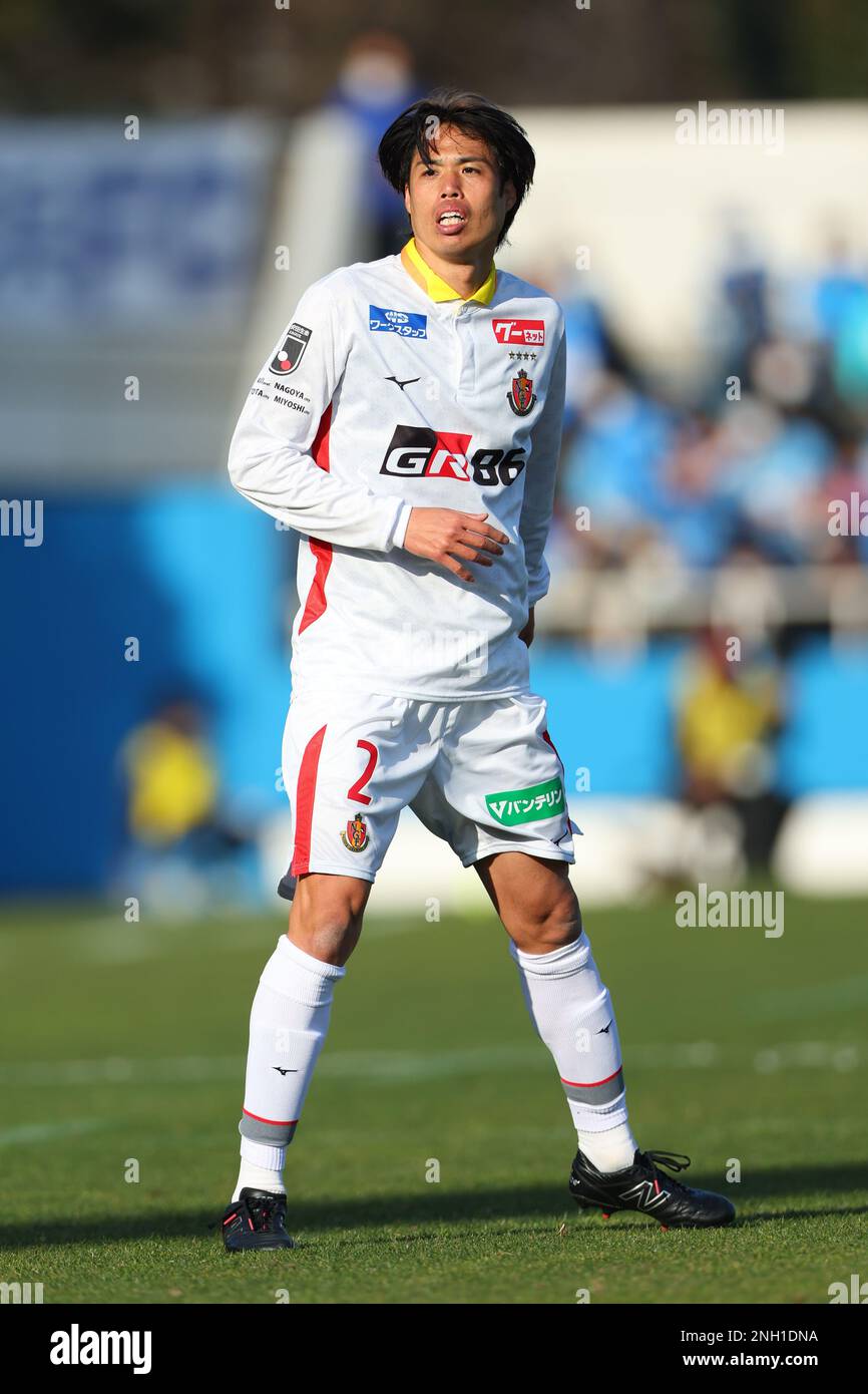 Kanagawa, Japan. 18th Feb, 2023. Yuki Nogami (Grampus) Football/Soccer : 2023 J1 League match ...