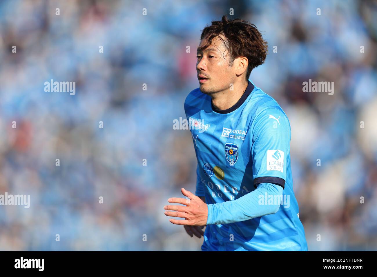 Kanagawa, Japan. 18th Feb, 2023. Takuya Wada (Yokohama FC) Football ...