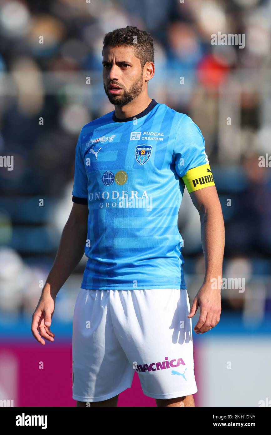 Kanagawa, Japan. 18th Feb, 2023. Gabriel (Yokohama FC) Football/Soccer : 2023 J1 League match ...