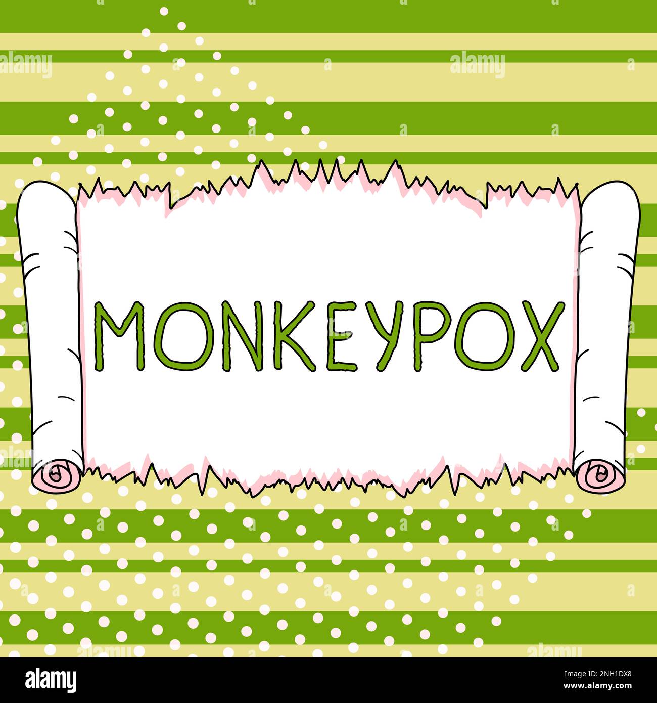 Conceptual caption Monkeypox, Concept meaning poxvirus of Africa caused ...