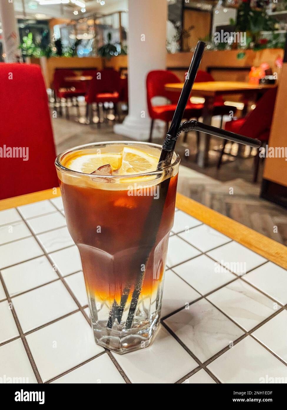 Cafe ice coffe hi-res stock photography and images - Alamy
