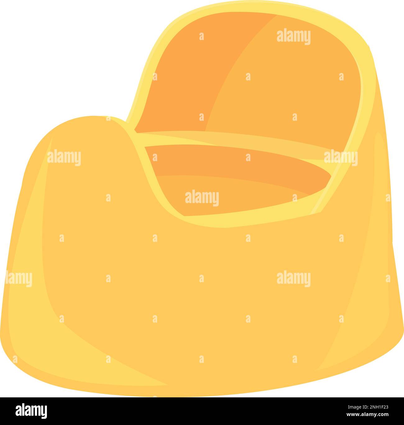Lavatory potty icon cartoon vector. Baby toilet. Hygiene pot Stock ...