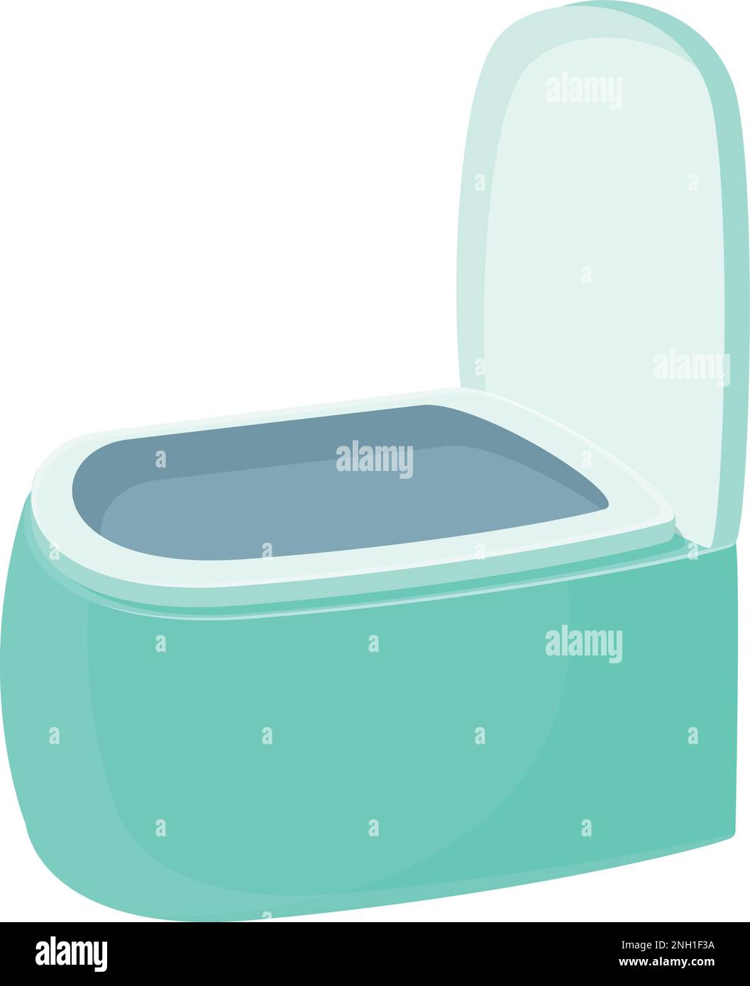 Baby pot icon cartoon vector. Toilet potty. Lavatory plastic Stock ...