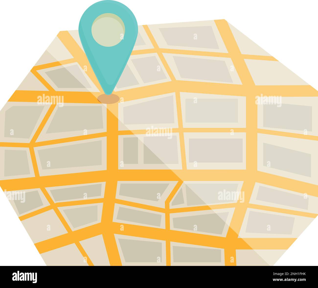Taxi City Location Icon Cartoon Vector Car Cab Driver Order Stock