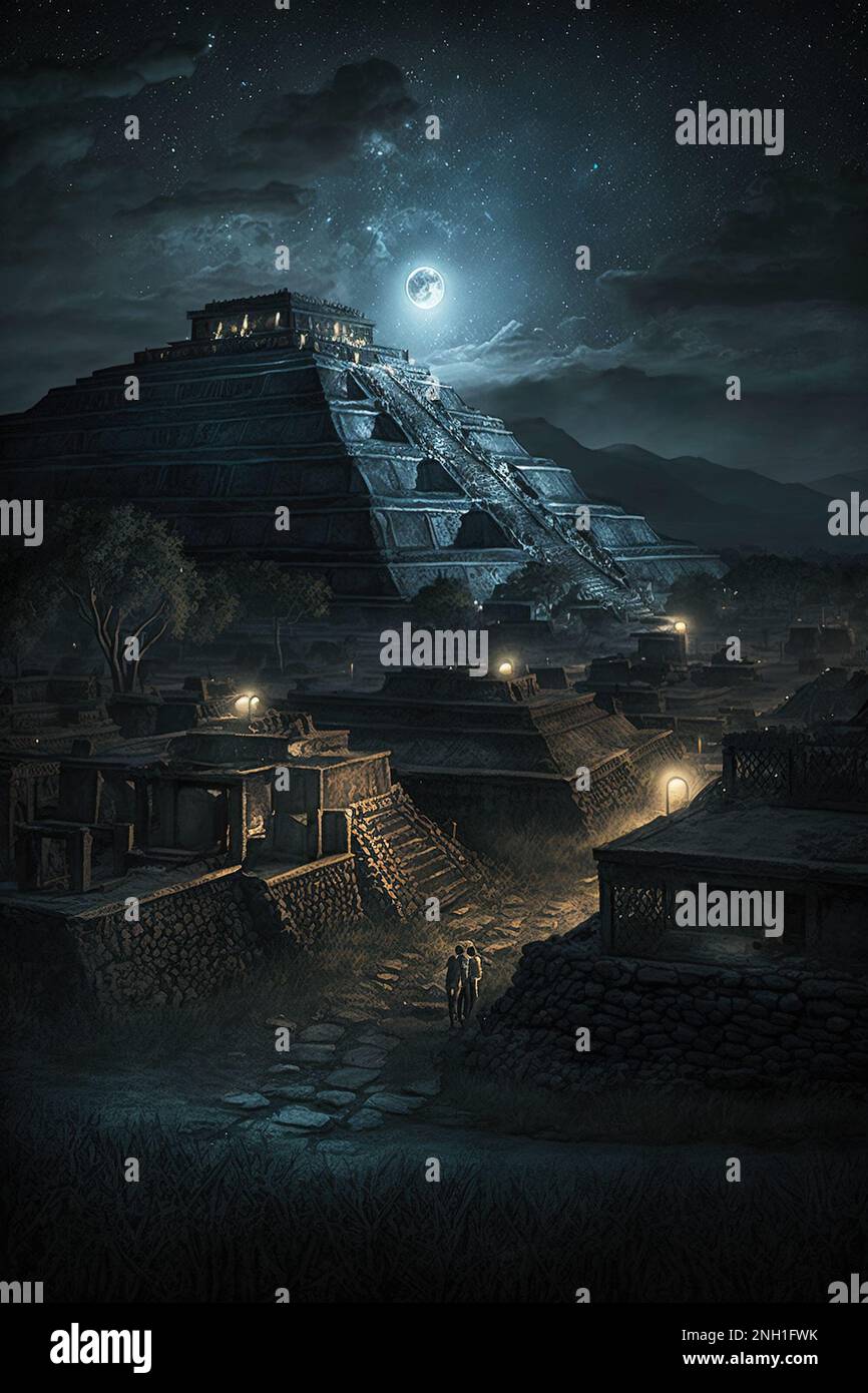 Mexico mexican night dark vertical hi-res stock photography and images ...