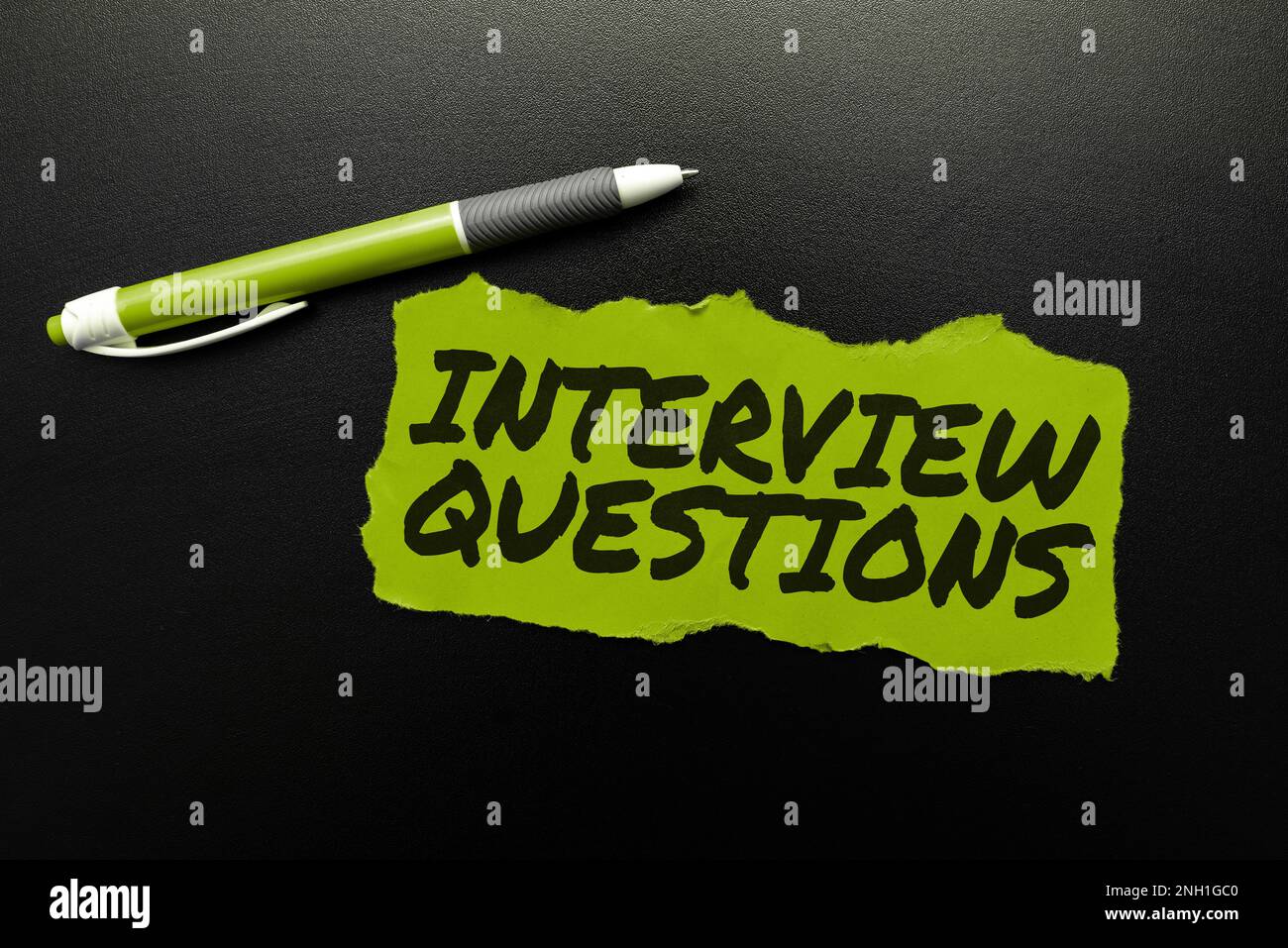 Text caption presenting Interview Questions. Business showcase Typical ...