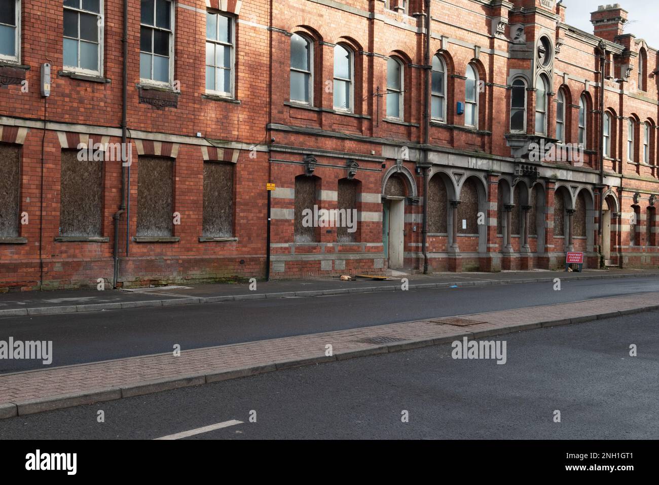 Abandoned building, Unity Square, Lincoln, England, UK Stock Photo - Alamy