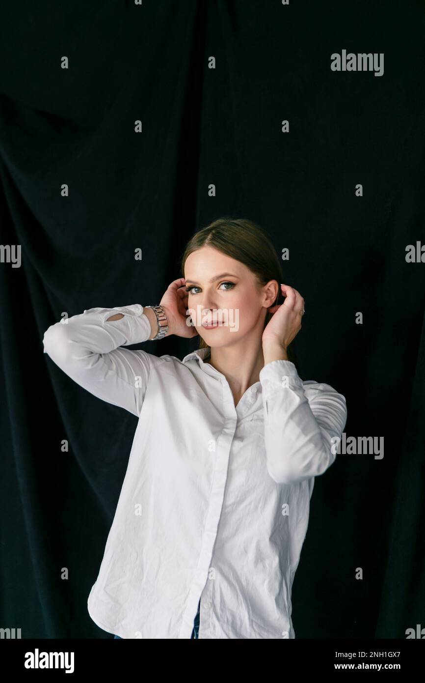 Attractive female 26 years old hi-res stock photography and images - Alamy