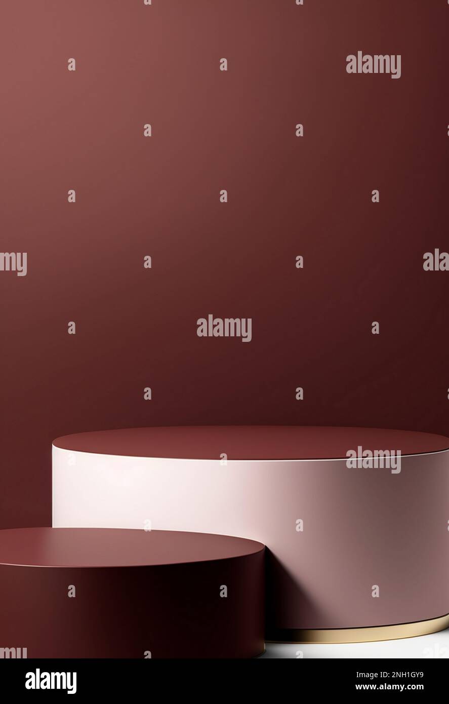 Podium for product advertisement or restaurant menus Stock Photo - Alamy