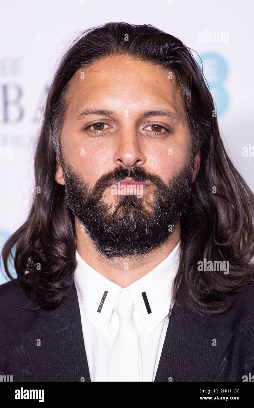 Shazad Latif poses for photographers at the 76th British Academy Film ...