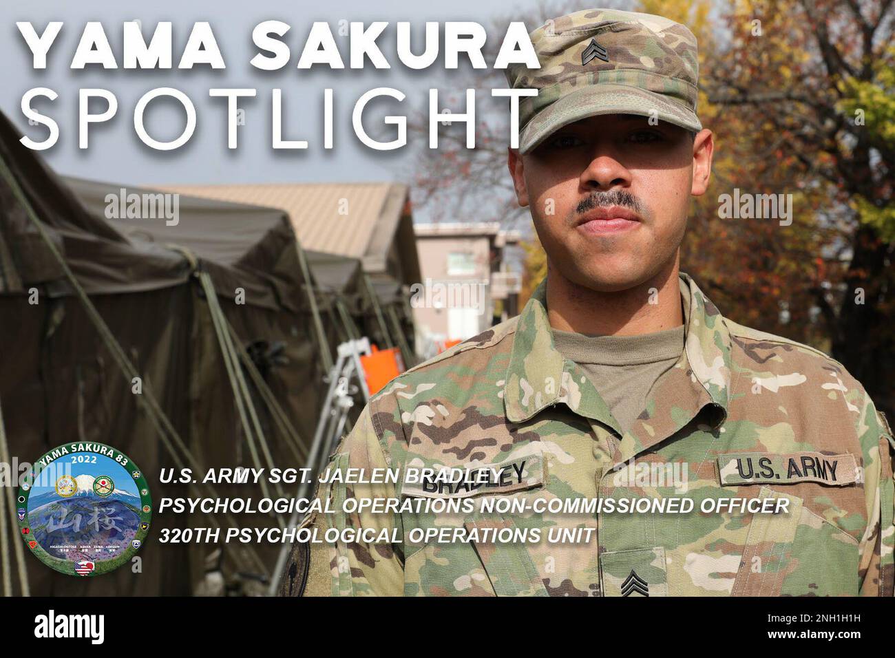Sgt. Jaelen Bradley is a Psychological Operations NCO with the 320th ...