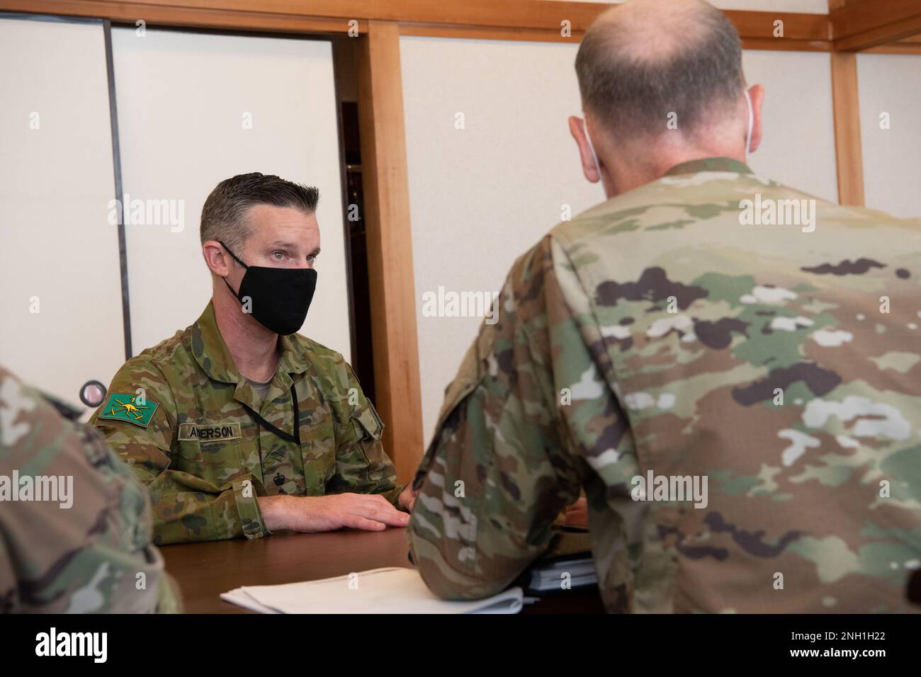 Australian Army Col. Daniel Anderson, Deployable Joint Force ...