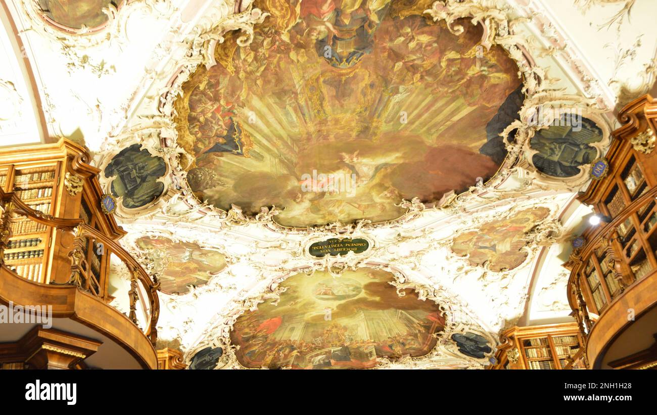 St gallen library hi-res stock photography and images - Alamy
