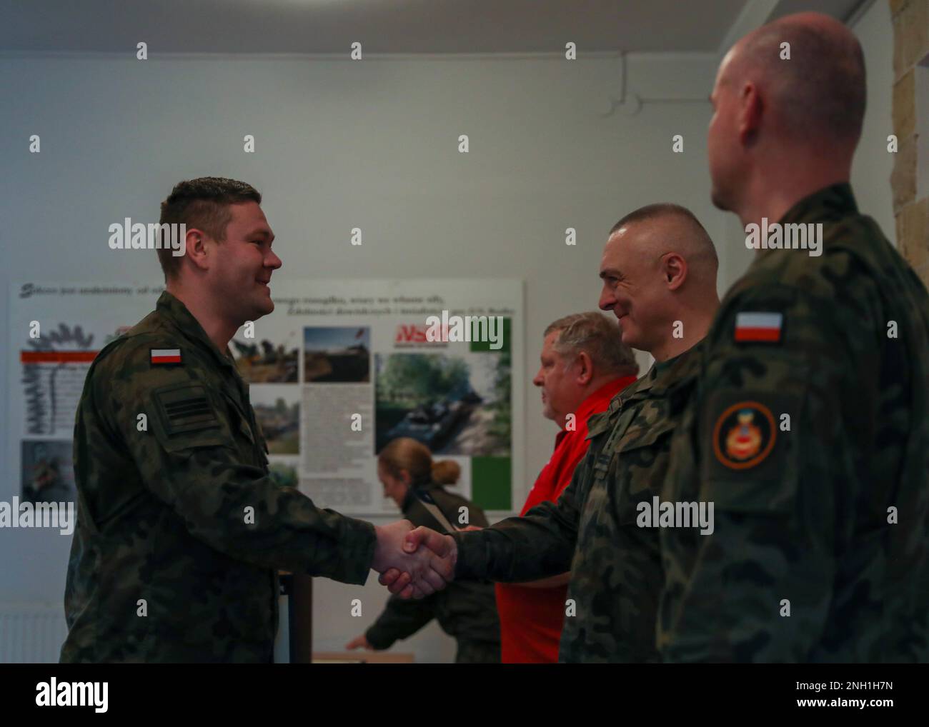 Polish Col. Krzystof Kuba, commander, Land Forces Training Center ...