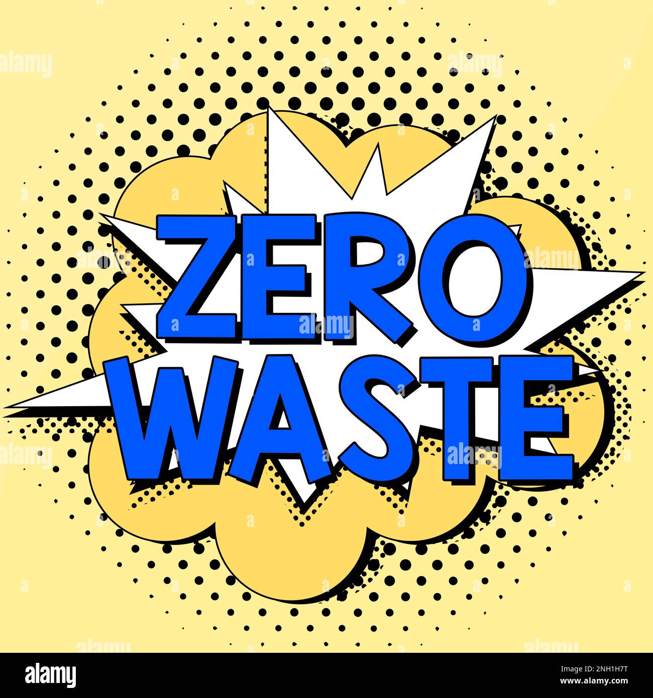 Text showing inspiration Zero Waste. Word Written on industrial ...