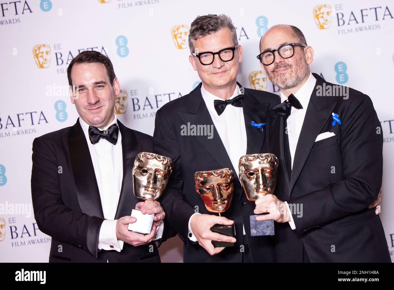 James Friend, from left, winner of the cinematography award, Malte ...