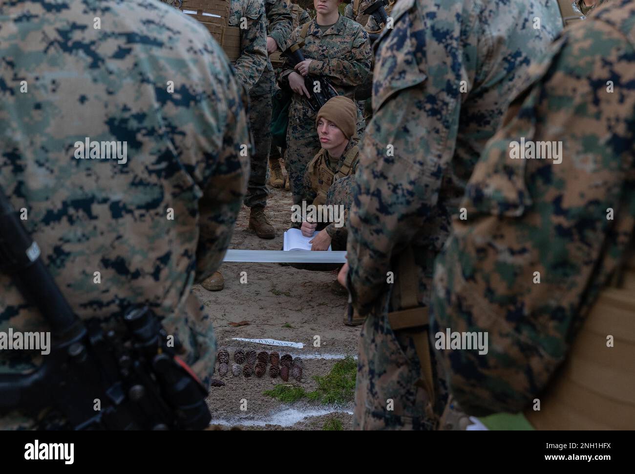 U.S. Marine Corps, 1st. Lt. Luis Hernandez, combat engineer officer ...