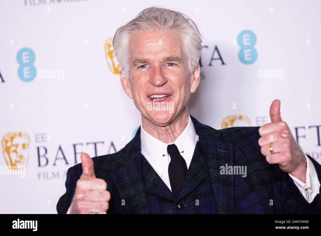 Matthew Modine poses for photographers at the 76th British Academy Film ...