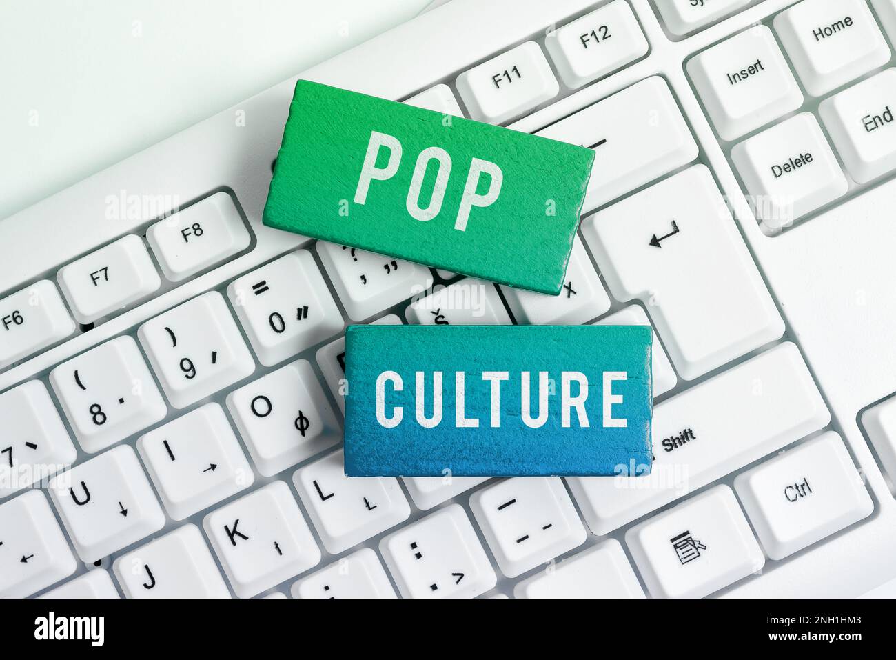 Sign displaying Pop Culture. Business concept describes the lifestyle ...