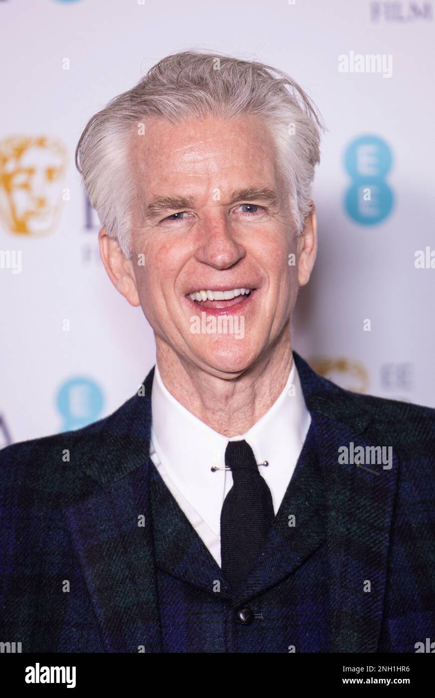 Matthew Modine poses for photographers at the 76th British Academy Film ...