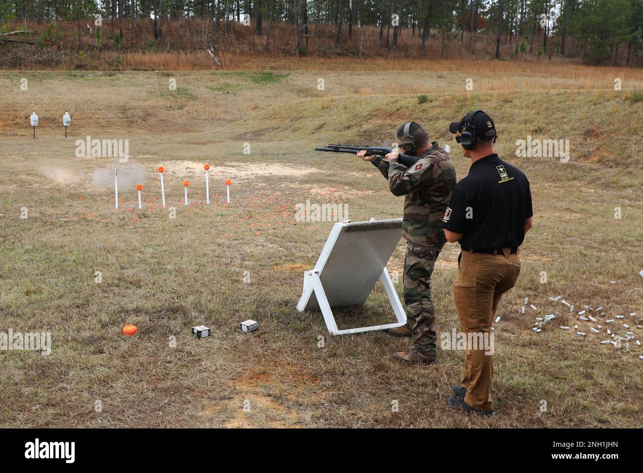 French Brig. Gen. Ivan Martin, commander of the Infantry School in ...