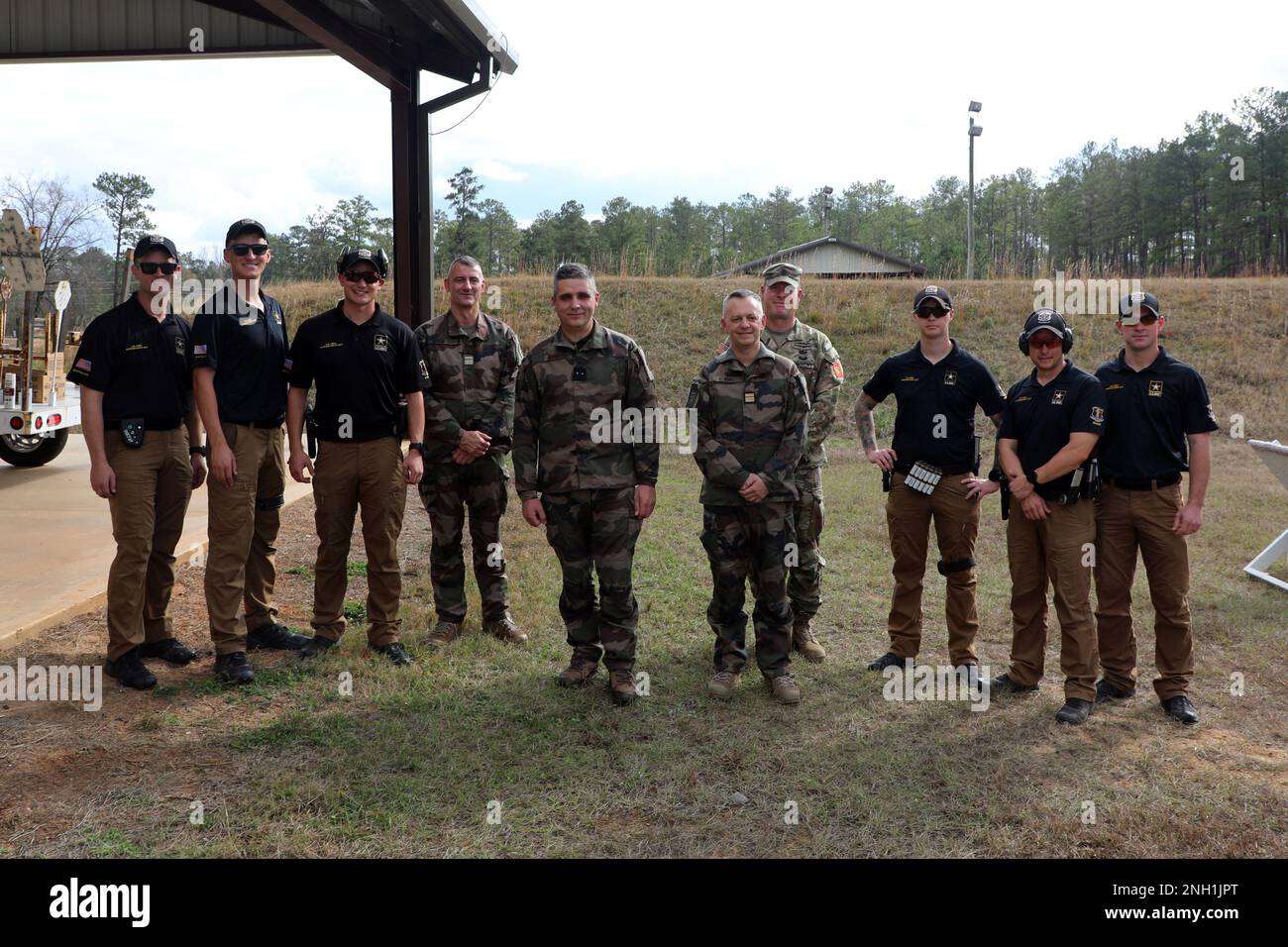 French Brig. Gen. Ivan Martin, commander of the Infantry School in ...