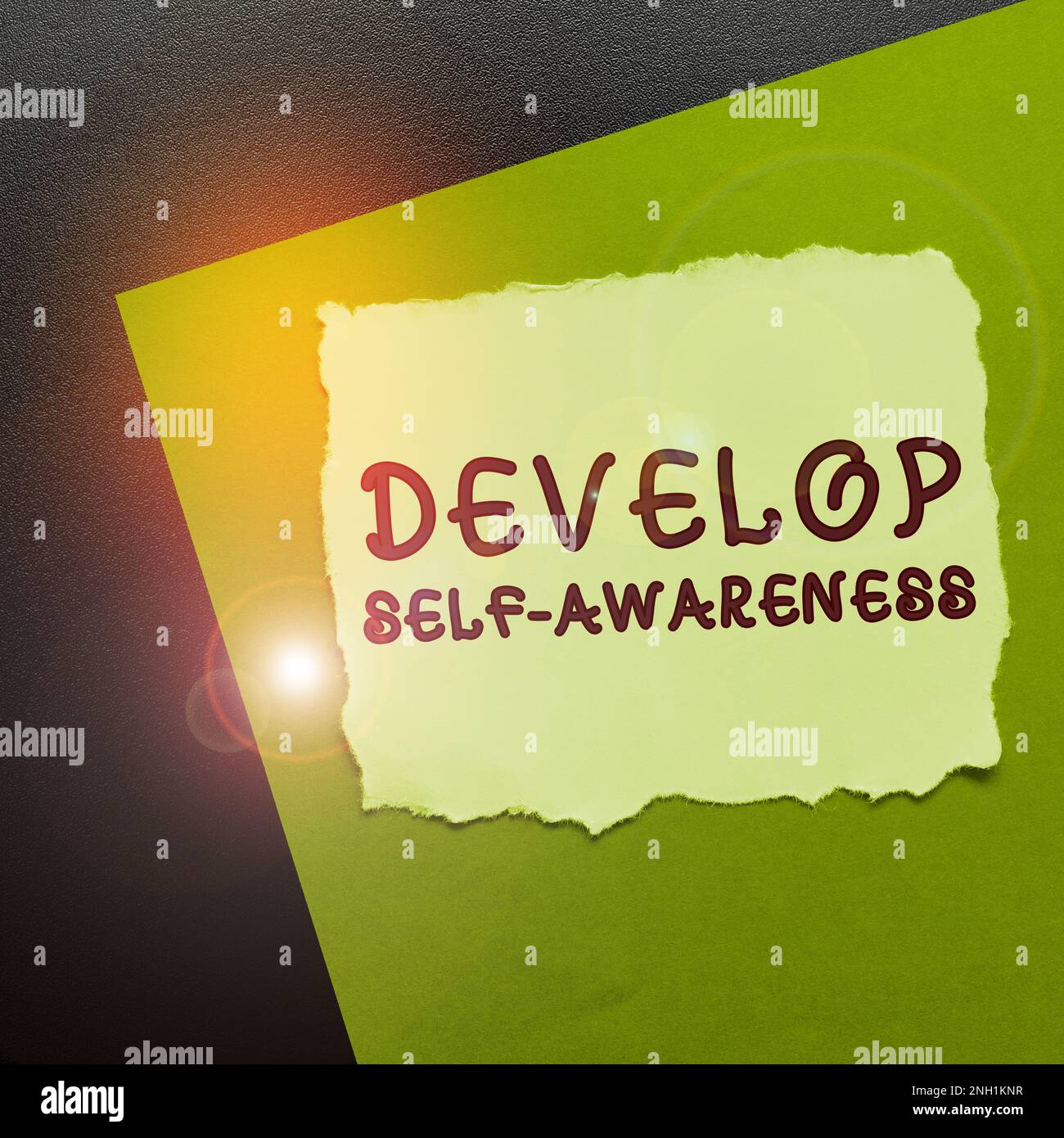 Conceptual caption Develop Self Awareness, Conceptual photo Improve ...