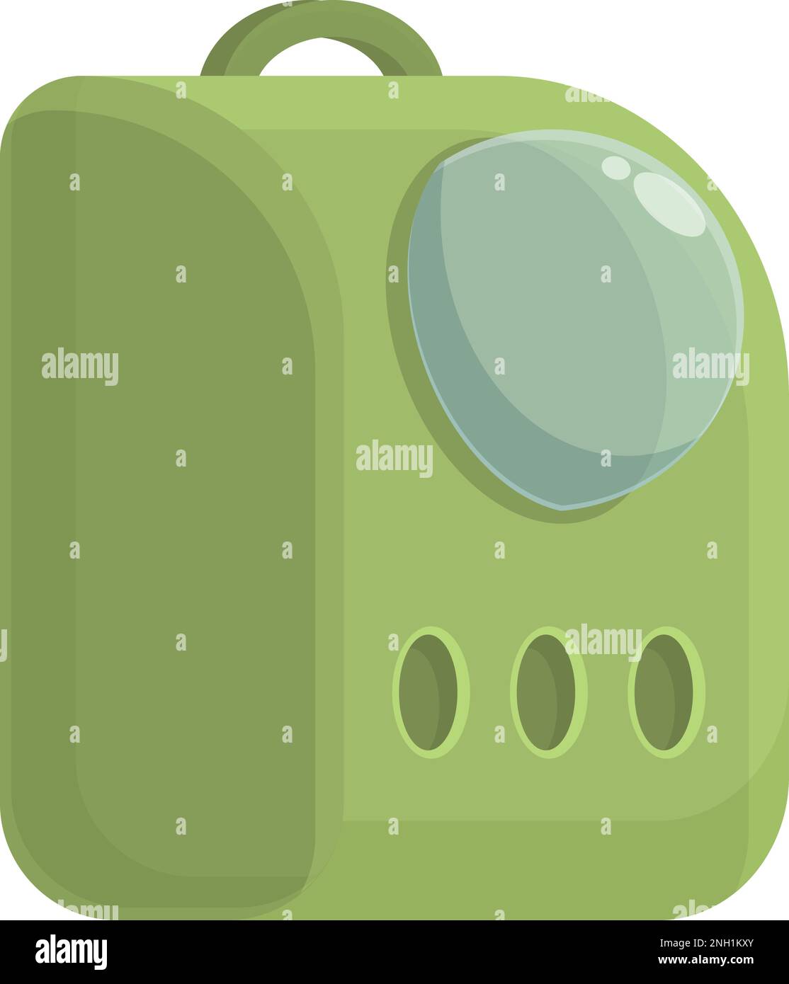 Green cat box icon cartoon vector. Pet cage. Case dog Stock Vector ...