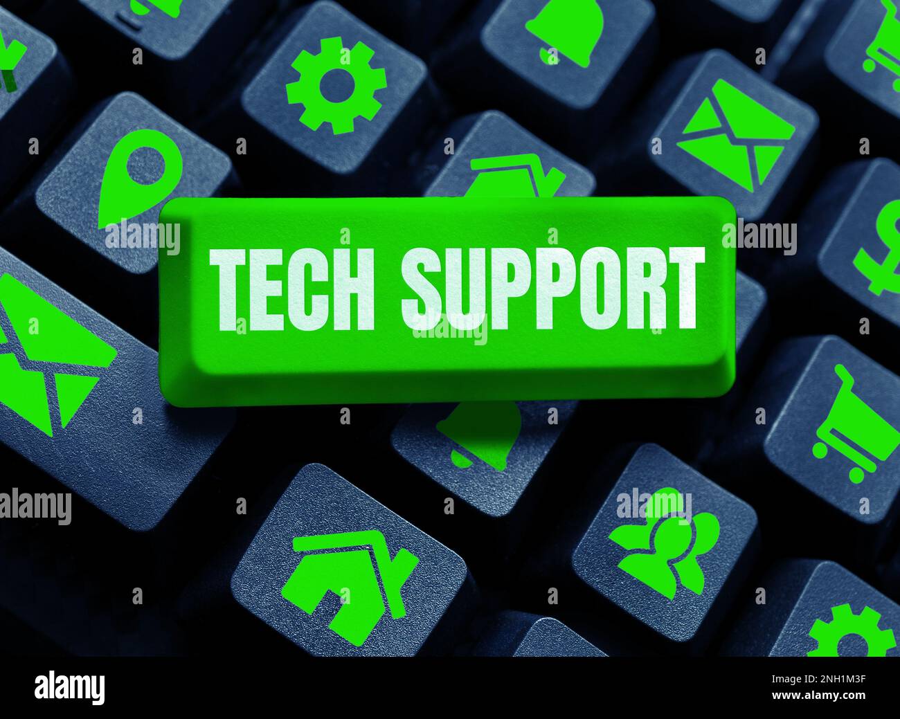Sign displaying Tech Support. Business approach Assisting individuals ...