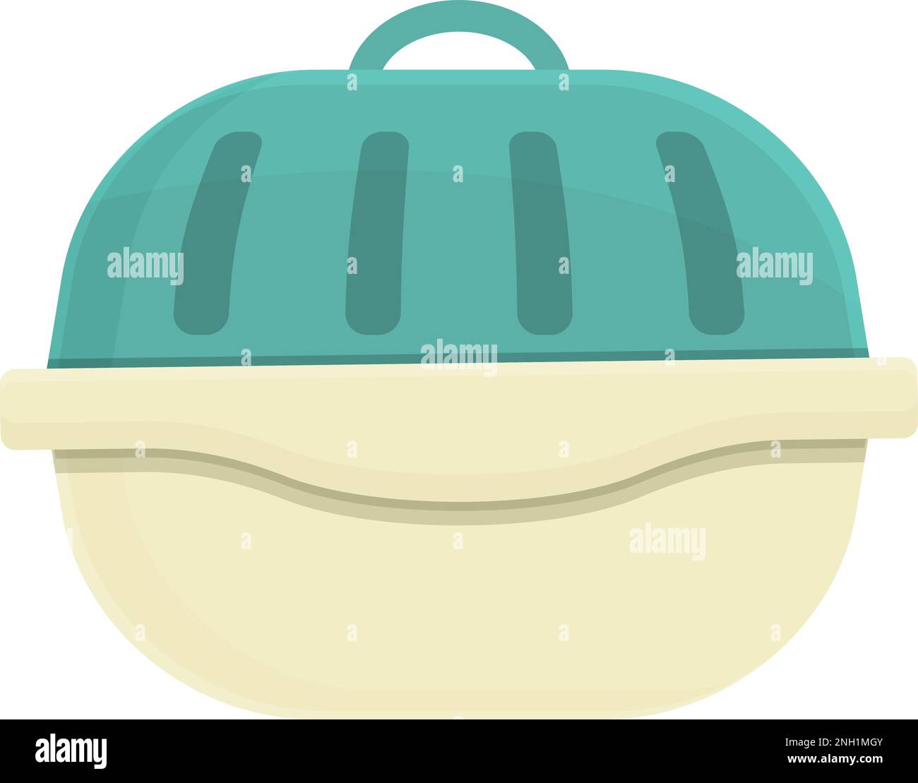 Pet transport icon cartoon vector. Cat cage. Animal box Stock Vector ...